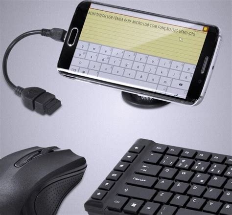 Adaptador Usb F Mea Para Micro Usb Com Fun O Otg Ufmu Otg Vinik Madeiramadeira