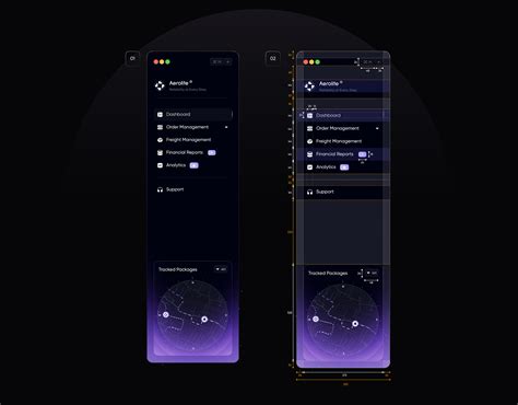 Sidebar Navigation Menu By Levi Wilson For Qclay On Dribbble