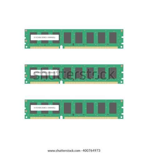 Random Access Memory Icon Ram Computer Stock Vector Royalty Free Shutterstock