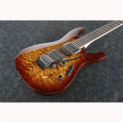 Ibanez S670qm Deb S Series Quilted Maple Top Electric Guitar Dragon