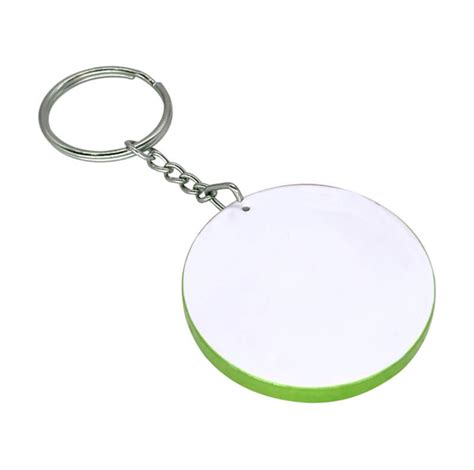 Round Polymer Key Holder Dream Print