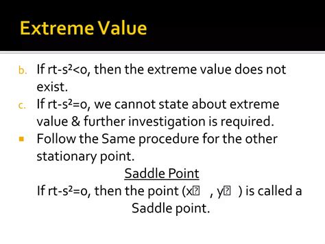 Application Of Partial Derivatives With Two Variables Ppt