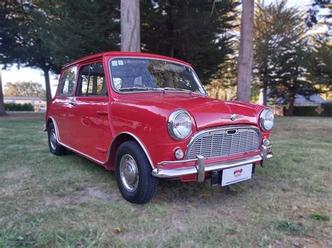 1967 Morris Mini Red Manual 4 Speed Right Hand Drive In New Zealand