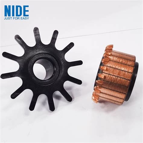 Electric Motor Collector Commutator Armature Rotor Hook Commutator In