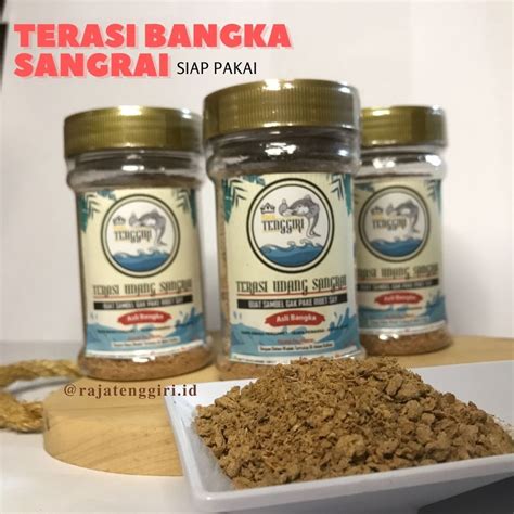 Jual Terasi SANGRAI Terasi Panggang Terasi Oven Terasi Bangka