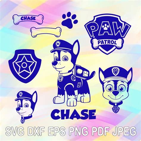 Paw Patrol Chase Svg Noblebda