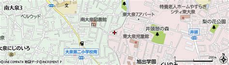 東京都練馬区東大泉7丁目24 13の地図 住所一覧検索｜地図マピオン