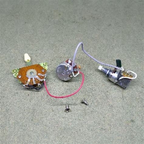 Jual Set Wiring Prs Original Potensio Switch Oak 3p Pushpull Shopee