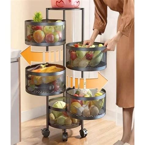 Dorkar Shop 5 Layer Multifunctional Kitchen Rack
