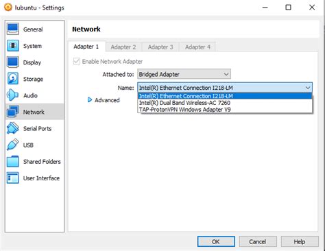 Bridge Connection Not Working Properly Rvirtualbox