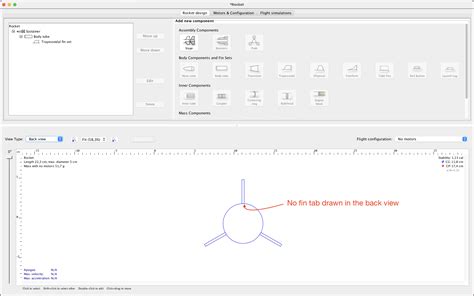 Draw Fin Tab In Back View · Issue 1093 · Openrocketopenrocket · Github