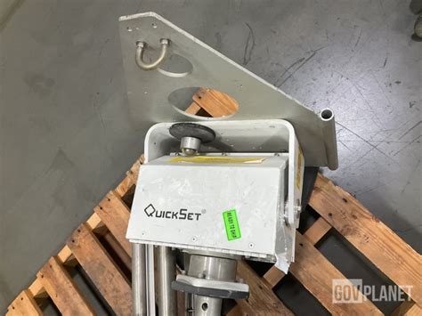 surplus 3 tripods w moog quickset pan and tilt positioners in