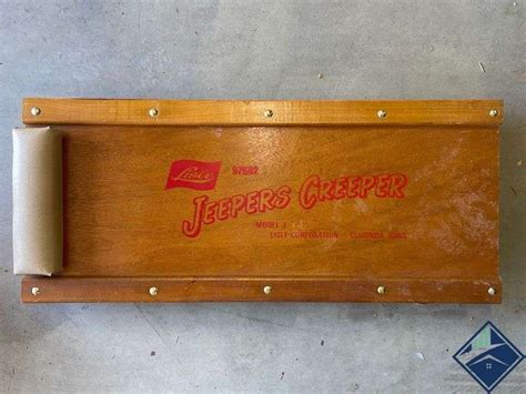 Lisle Jeepers Creeper Mechanics Creeper Estate Details