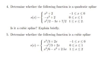 Solved Determine Whether The Following Function Is A Chegg