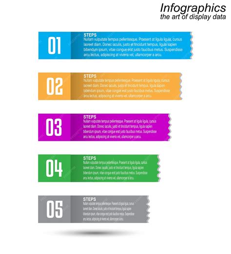 Premium Vector Infographic Template For Modern Data Visualization And