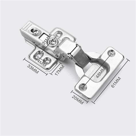 half overlay stainless steel damping hinges hydrau grandado