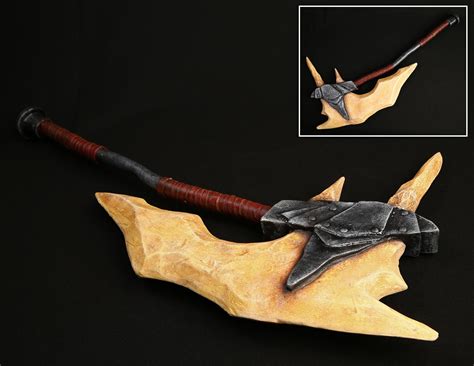 Third Submission Dragonbone Battle Axe Foam Prop — Stan Winston School Of Character Arts Forums