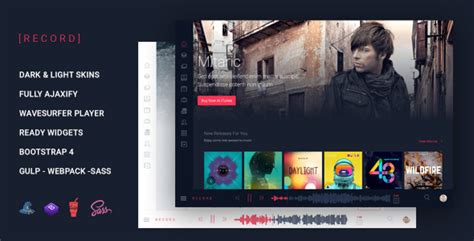 Rekord Ajaxify Multipourpose Music Podcast Events Multipurpose HTML