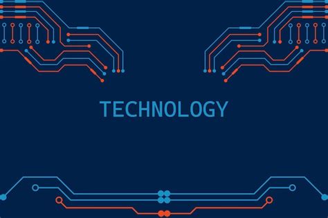 Premium Vector Abstract Technology Background Circuit Board Vector