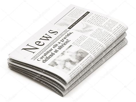 Newspapers Stack Stock Photo By Maxkabakov 6769324