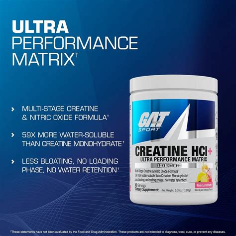 Gat Cretina Hci 30 Serv Af Supplements Mx