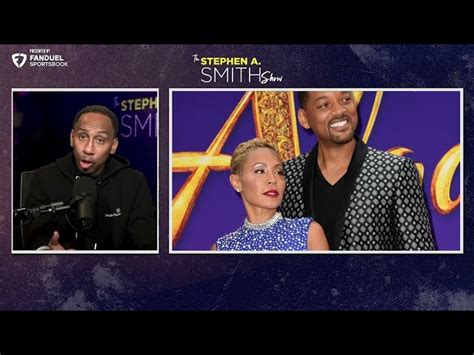 Will Smith He Lucky Stephen A Smith Makes Shocking Revelation That