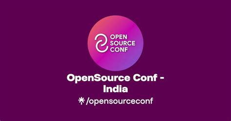 Opensource Conf India Instagram Linktree