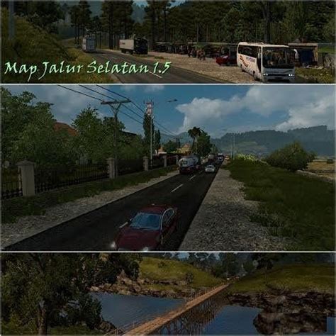 MAP INDONESIA JALUR SELATAN V1 5 MAP Euro Truck Simulator 2 Mod ETS2 Mod