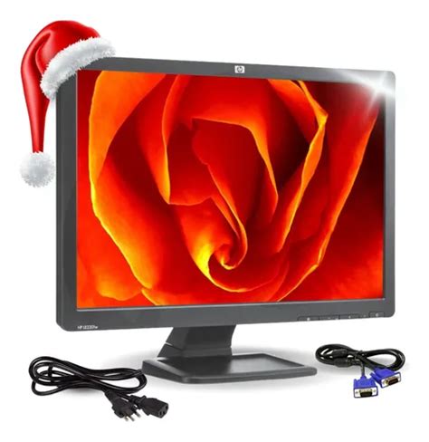 Monitor Hp 19 Polegadas Widescreem Vgadvi Preto Le1901 Frete Grátis