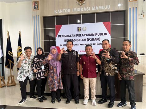 Kemenkumham Sulbar Dukung Imigrasi Mamuju Raih Predikat UPT P2HAM