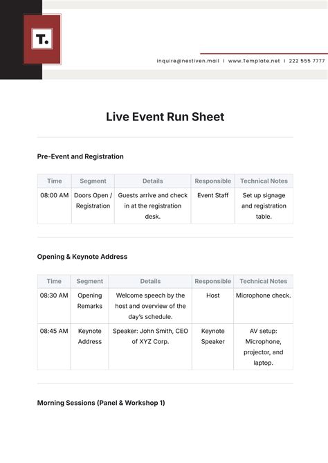 Free Run Sheet Templates Editable And Printable Free Run Sheet Templates Editable And Printable