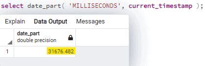 Postgresql Current Timestamp Examples Databasefaqs