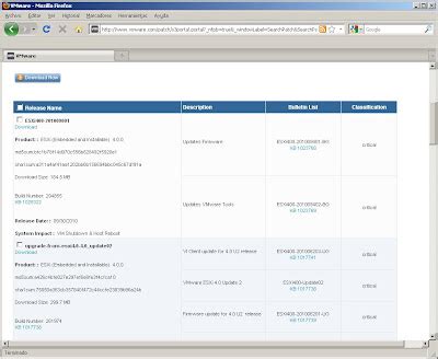 Redes Privadas Virtuales Patching VMware VSphere ESXi With VCLI