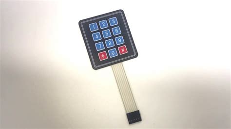 Waterproof 3x4 Matrix Membrane Switch Keypad Buy Membrane Keypad