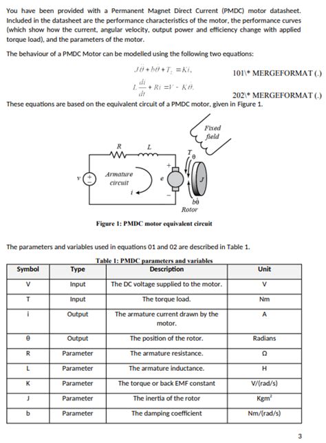 Solved Use The Parameters Given In The Datasheet And The