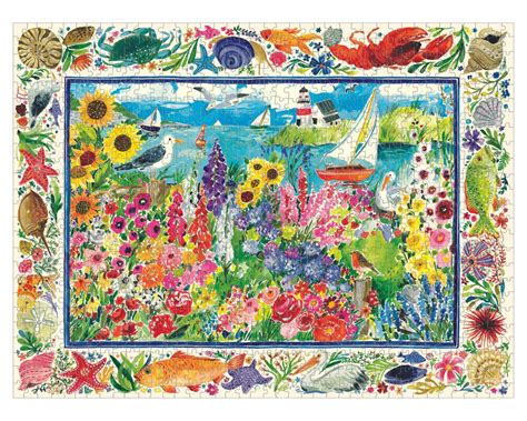 Puzzle Giardino Dei Gabbiani 1 000 Pezzi Puzzle Mania It