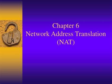 Ppt Chapter 6 Network Address Translation Nat Powerpoint