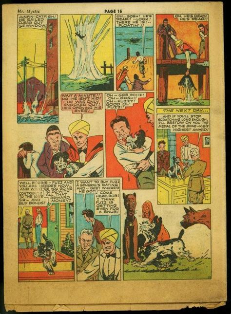 The Spirit Section May 16 1943 Will Eisner My Mystic Lady Luck Vg