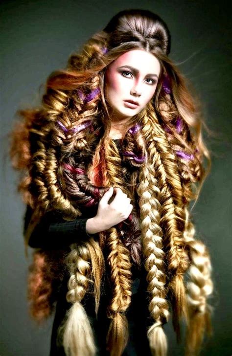 Pin Van Wladimir Cemenov Op HairBraided Haarkunst Pruiken Visagie