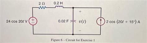 Solved Figure Circuit For Exercise Chegg