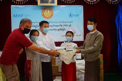 ကချင်ပြည်နယ်ကုသရေးနှင့် ပြည်သူ့ကျန်းမာရေးဦးစီးဌာနအတွက် ဒေါ်လာ ၁ သိန်းခ