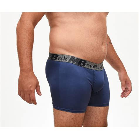 Kit 8 Cuecas Box Boxer PLUS SIZE Mallbeck De Microfibra Shopee Brasil