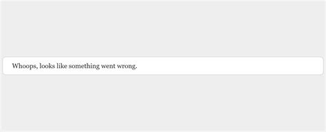 Laravel Personnalisez Le Whoops Looks Like Something Went Wrong ~ Messi89s Blog