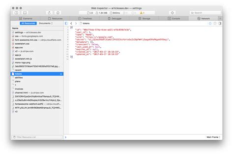 i modified the token authentication in laravel spark
