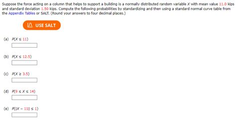 Solved Suppose The Force Acting On A Column That Helps To Chegg