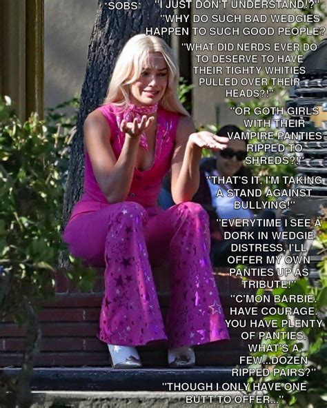Margot Robbie Wedgie Caption 4 By Theatomicequation On Deviantart