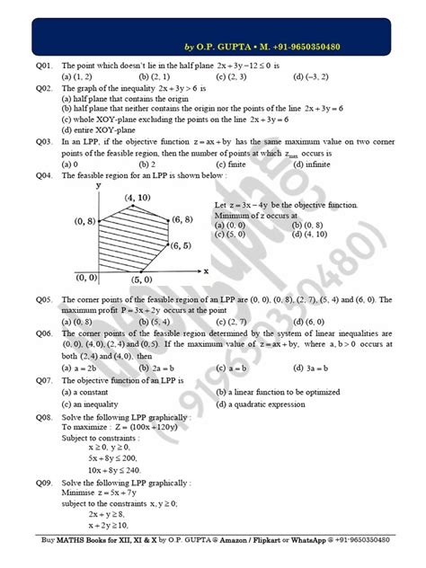 a4p linear programming pdf mathematical optimization linear
