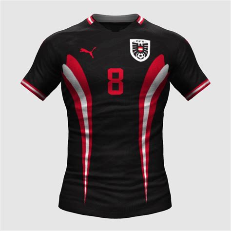 Austria Euro 2024 Away Kit Concept FIFA 23 Kit Creator Showcase
