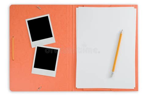 Abra O Dobrador E Fotos Imediatas Foto De Stock Imagem De Arquivo