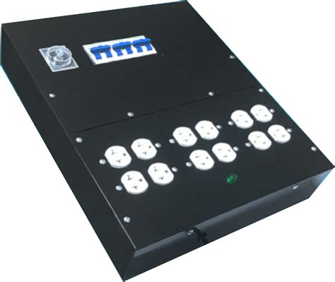 Timer Panel Master Controller With Circuit Breakers 12 Lights